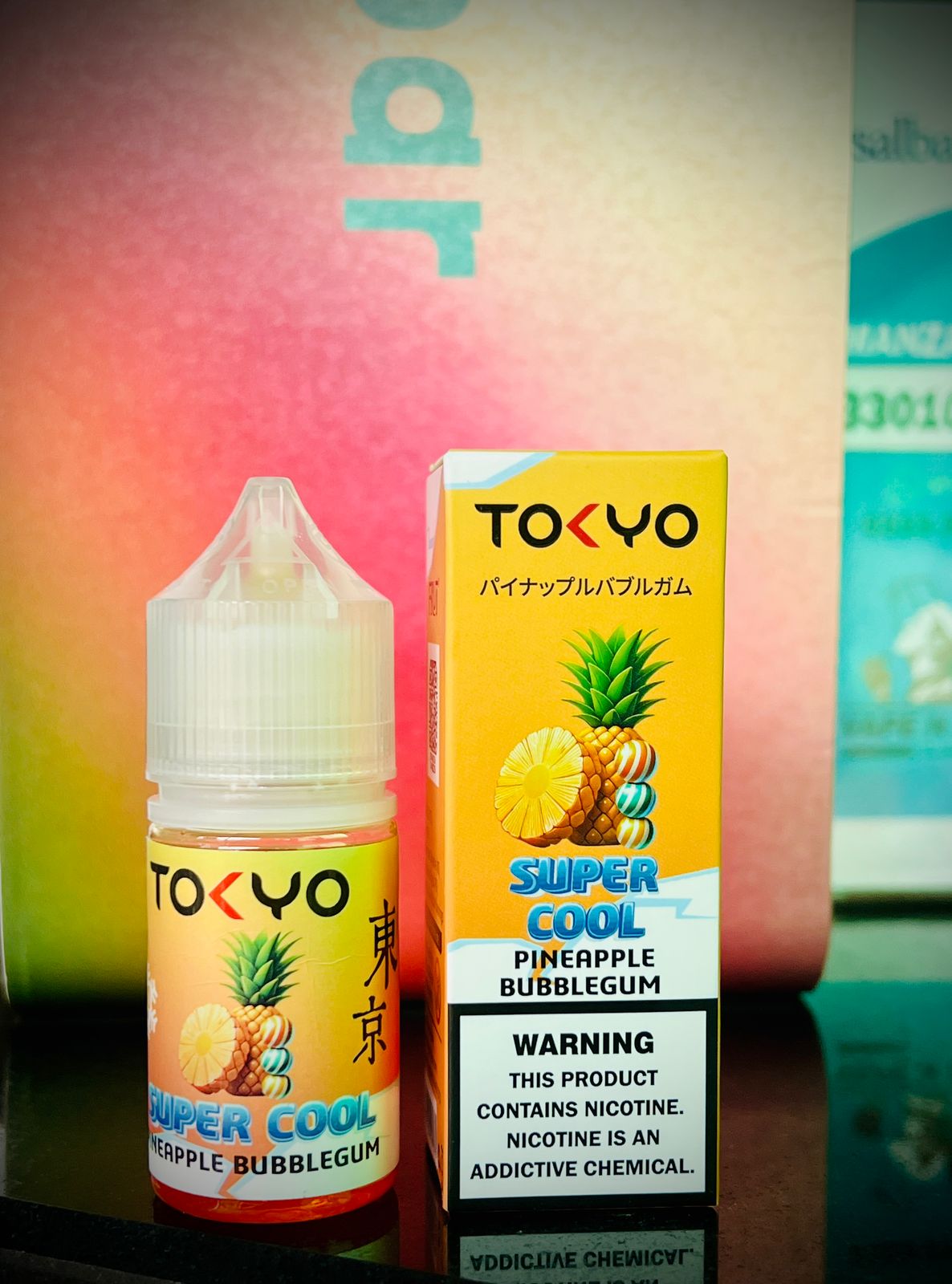 TOKYO SUPERCOOL PINEAPPLE BUBBLEGUM 30ML - Vape N Leather